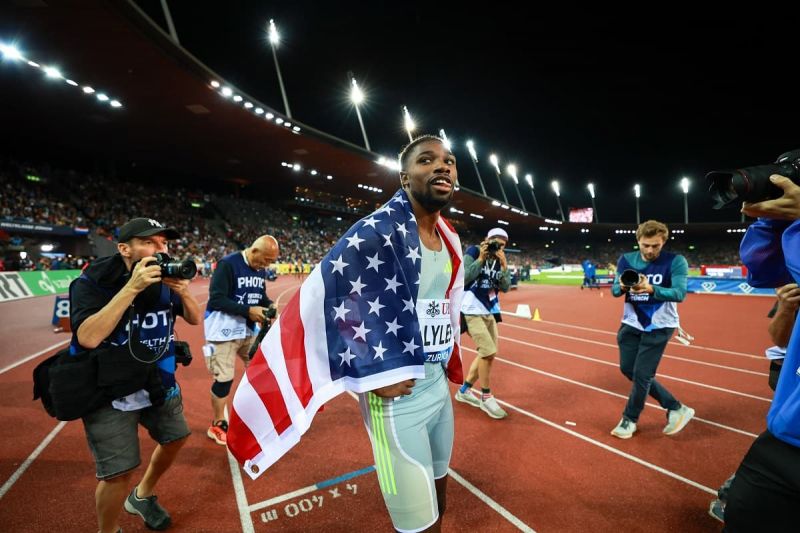 Noah Lyles Triumphs Over Erriyon Knighton in 200m Showdown at Zurich Diamond League | Watch ...